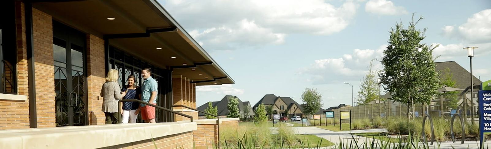 Visit us at the Elyson Community Welcome Center in Katy, TX